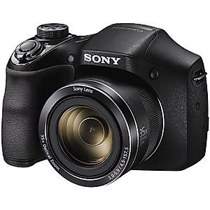 Sony Cyber-Shot DSC-H300 Digital Camera with 32GB Card + Batteries & Charger + Case + Tripod Kit