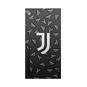 Head Case Designs Officially Licensed Juventus Football Club Geometric Pattern Art Matte Vinyl Sticker Gaming Skin Decal Cover Compatible with Xbox Series X Console