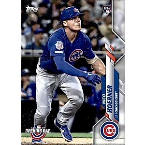 2020 Topps Opening Day #12 Nico Hoerner RC Rookie Chicago Cubs MLB Baseball Trading Card