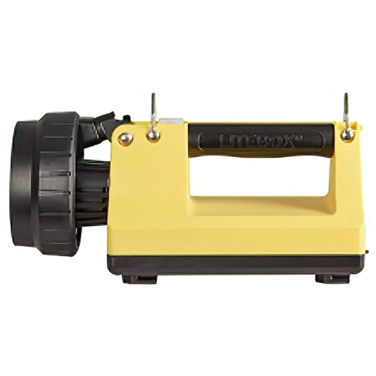 Streamlight 45826 E-Flood LiteBox 1500-Lumen 4700 Candela Rechargeable Flood Beam Lantern with Heavy Duty Shoulder Strap Without Charger, Yellow