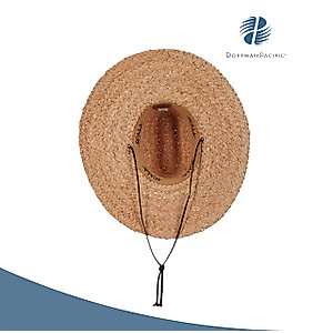 Scala Women's Raffia Lifeguard Hat, Natural, One Size