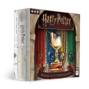 USAOPOLY Harry Potter House Cup Competition | Worker Placement Board Game | Play as Your Favorite Hogwarts House | Officially Licensed Harry Potter Game