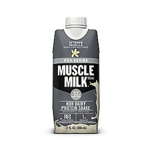 Muscle Milk Pro Series Protein Shake, Intense Vanilla, 4 Count