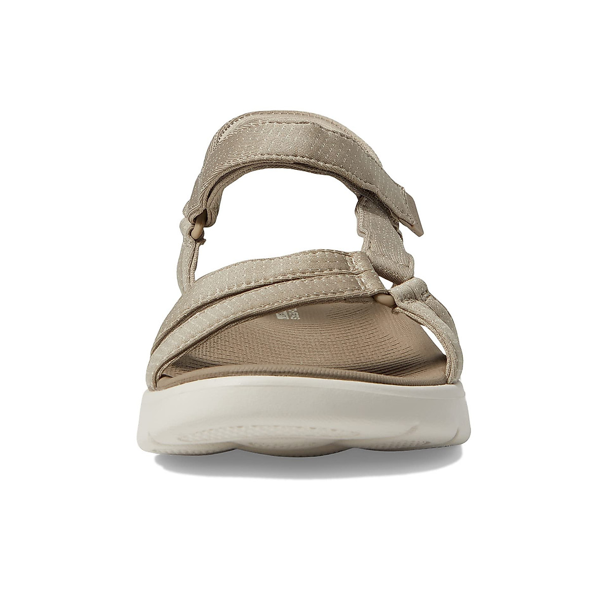Skechers Women's GO Walk Flex Sandal-Sublime Sport, Taupe, 8