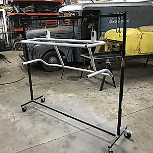 Eastwood Portable Adjustable Frame Painting Rack 6 Hooks Durable Powder Coat