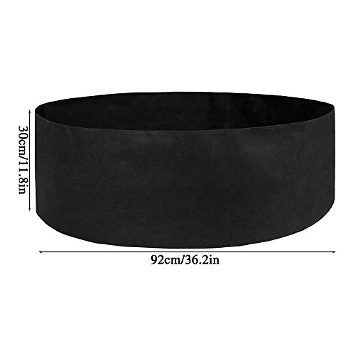 Pannow 50 Gallon Plant Grow Bags, Round Raised Garden Planting Beds Pots, Heavy Duty Fabric Grow Pot, Durable Breathe Cloth Planting Container for Potatoes Vegetables and Fruits, Gardening & Outdoor