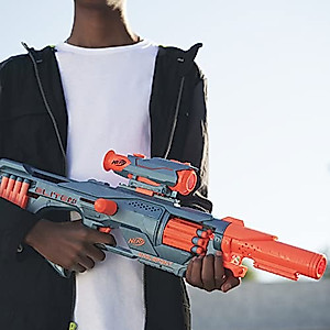 Nerf Elite 2.0 Eaglepoint RD-8 Blaster - 8-Dart Drum, Detachable Scope and Barrel, 16 Official Elite Darts, Bolt Action
