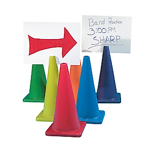 Sportime Kontrol Kone, Assorted Colors, 28" Height (Set of 6)