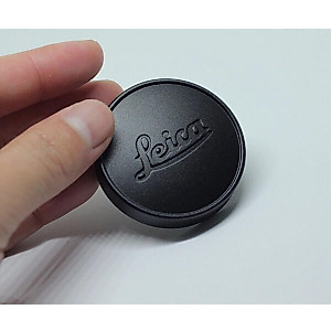 YEWOOP Qb-C Metal Black Lens Cap Front Cover Compatible with Leica L39 E39 Caliber Lens Voigtlander Zeiss Summicron Summaron Summilux Elmar Elmarit Jupiter, Internal Diameter 42mm(1.65in) (Black)