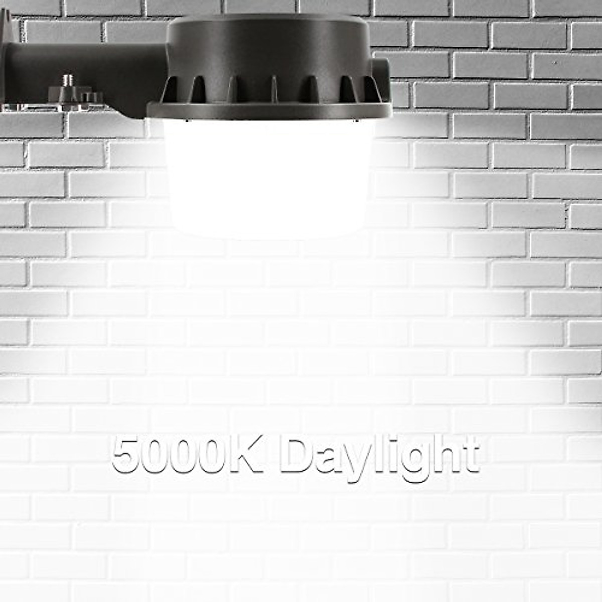 LED Yard light LED Outdoor Barn Light 35W LED Dusk-to-dawn (250-350W Equivalent), 5000K Daylight 4200LM, Floodlight, ETL-listedard Light for Area Lighting, Wet Location Photocell Included,50K 1Pack