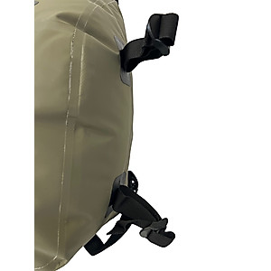 Sling Pack Fully Waterproof Dry Bag - Airtight, Scentproof, Submersible for Fly Fishing, Hiking, Hunting, Camping, Kayaking, Paddle Boarding & Daily Use, Green