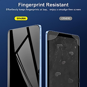 SPARIN Screen Protector Compatible with iPad 10th Generation 10.9 inch (2022 Models), 2 Pack 9H Hardness Tempered Glass for iPad 10 with Case Friendly, Anti-Scratch, Touch Sensitive