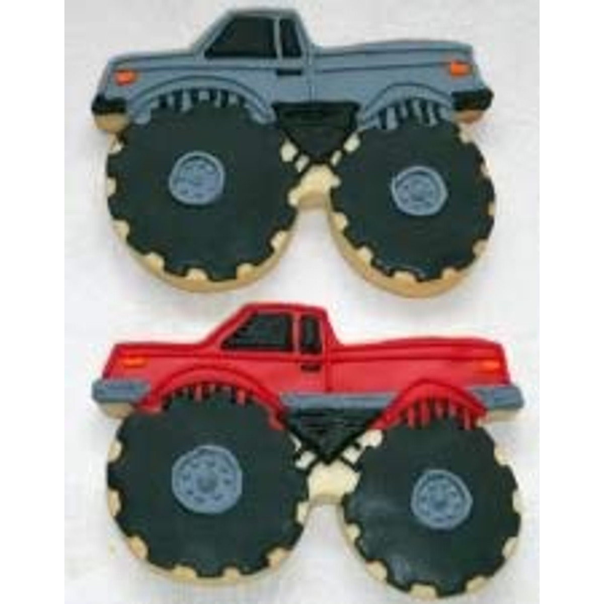 Monster Truck 5 Inch Cookie Cutter from The Cookie Cutter Shop – Tin Plated Steel Cookie Cutter