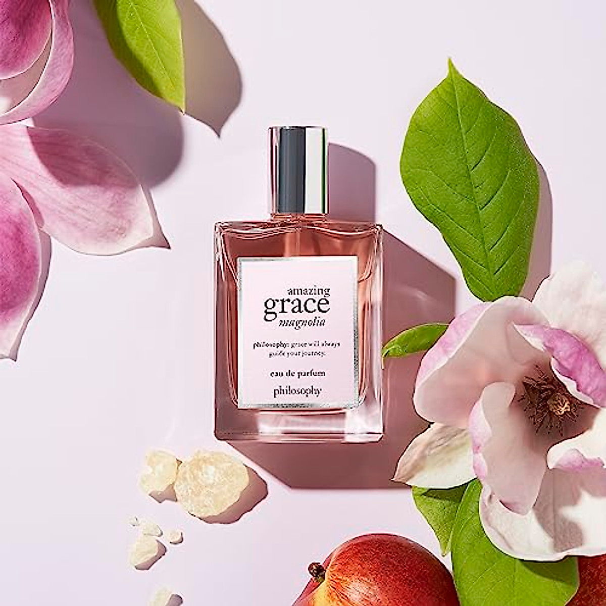philosophy amazing grace magnolia eau de parfum - woody & floral women's perfume - with notes of magnolia, white nectarine & musk - luxury perfume for women - long lasting fragrance - 2 fl oz.