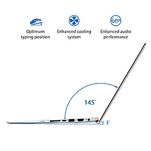 ASUS ZenBook 15 Ultra-Slim Laptop 15.6” FHD NanoEdge Bezel, Intel Core i7-10510U, 16GB RAM, 512GB PCIe SSD, GeForce GTX 1650, Innovative ScreenPad 2.0, Windows 10 Pro, UX534FTC-AS77, Grey