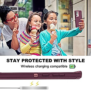 AICase for Galaxy S22 Ultra Case with Screen Protector,Heavy Duty Drop Protection Full Body Rugged Shockproof/Dust Proof Military Protective Tough Durable Phone Cover for Samsung S22 Ultra 6.8“