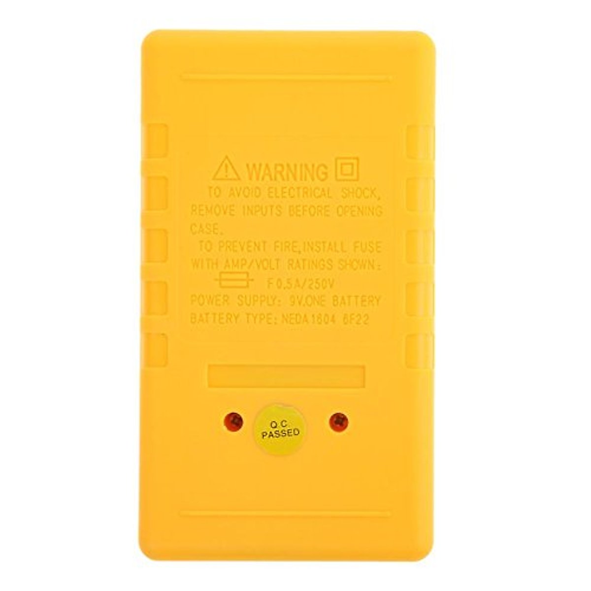LCD Digital Multimeter Tester Meter Voltmeter Ammeter Ohm DT830B Yellow