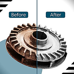 FAHXEE Wire Brush, Pack of 4 - 9.5 in. Stainless Steel & 8 in. Brass Beachwood Handle - Multipurpose Wire Brushes for Cleaning Rust, Dirt & Paint Scrubbing