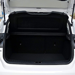 BOPARAUTO Cargo Cover for Ford Focus Accessories 2012-2017 2018 Rear Trunk Shade Non-Retractable Cargo Cover