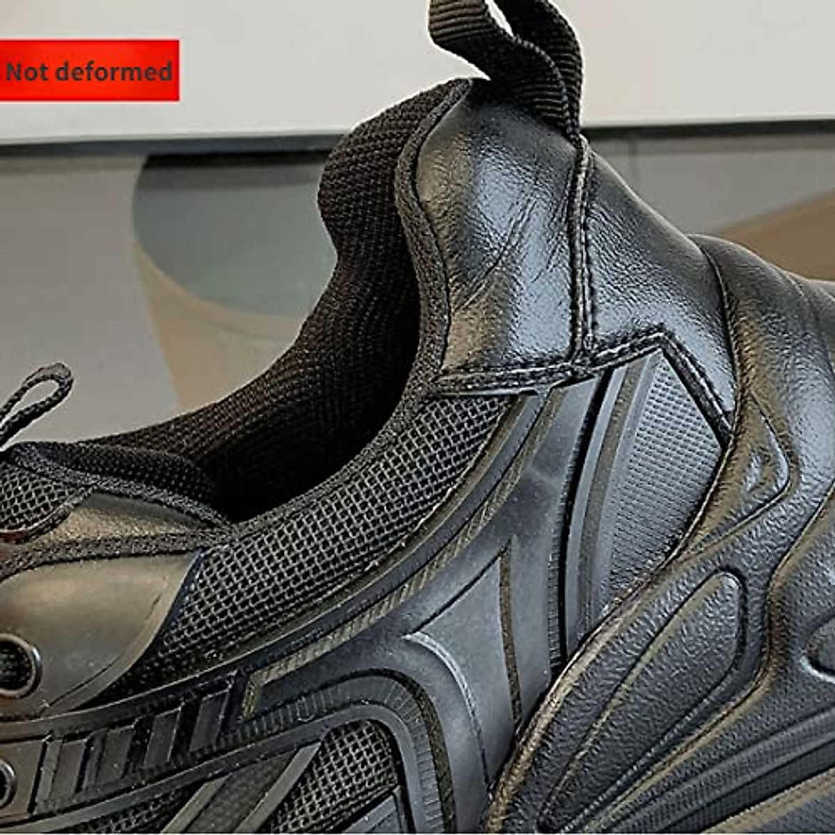 CHENSAN Women's Chunky Sneakers Platform Walking Shoes Breathable Casual Shoe (5,Black)