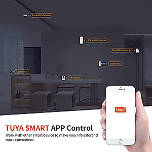 Home Security System, Wireless 4G WiFi Alarm System with 1080p Surveillance Camera, 4.3" Touch Screen Home Burglar Alarm Compatible with Alexa Google Home