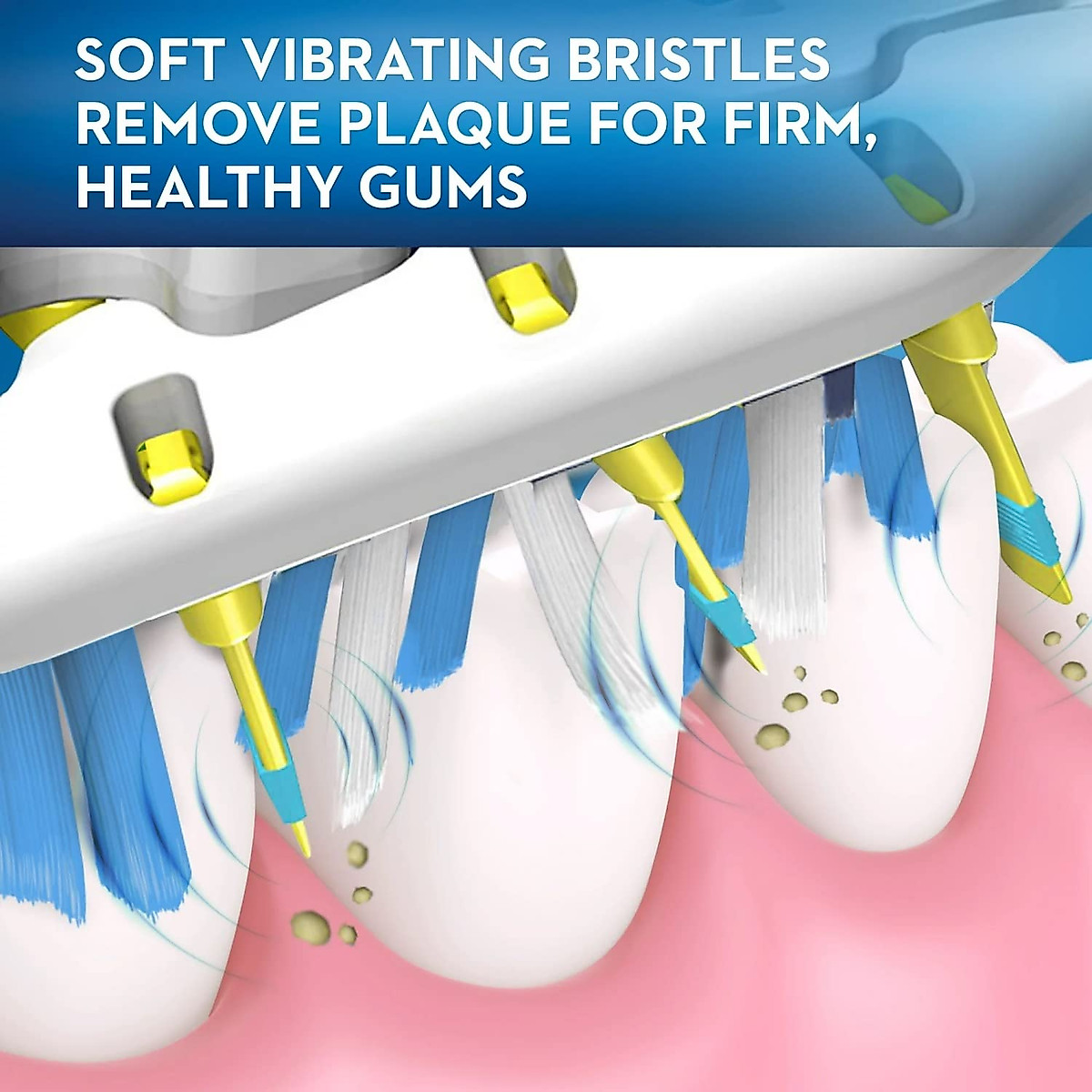 Oral-B Micro Pulse Battery Electric Toothbrush, Medium, 2 Ct