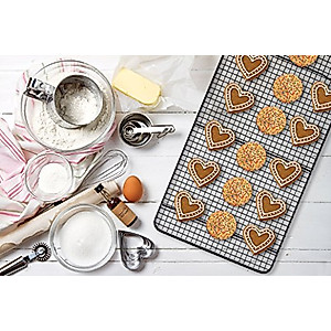 Mrs. Anderson’s Baking Professional Baking and Cooling Rack, 10-Inches x 18-Inches, Non-Stick