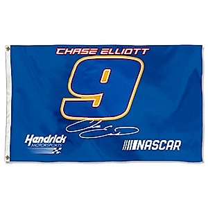 Bayyon Motorsports Chase Elliott Flag 3x5Feet for Car Fans with Brass Grommets