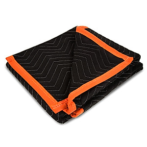 WEN 272406 72-Inch by 40-Inch Heavy Duty Padded Moving Blankets, Pack of 6