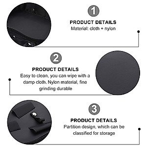 Barber Tool Bag, Hair Clipper Bag Cutting Scissors Storage Bag Shaving Kits Haircut Accessories Organizer Bag for Women Men