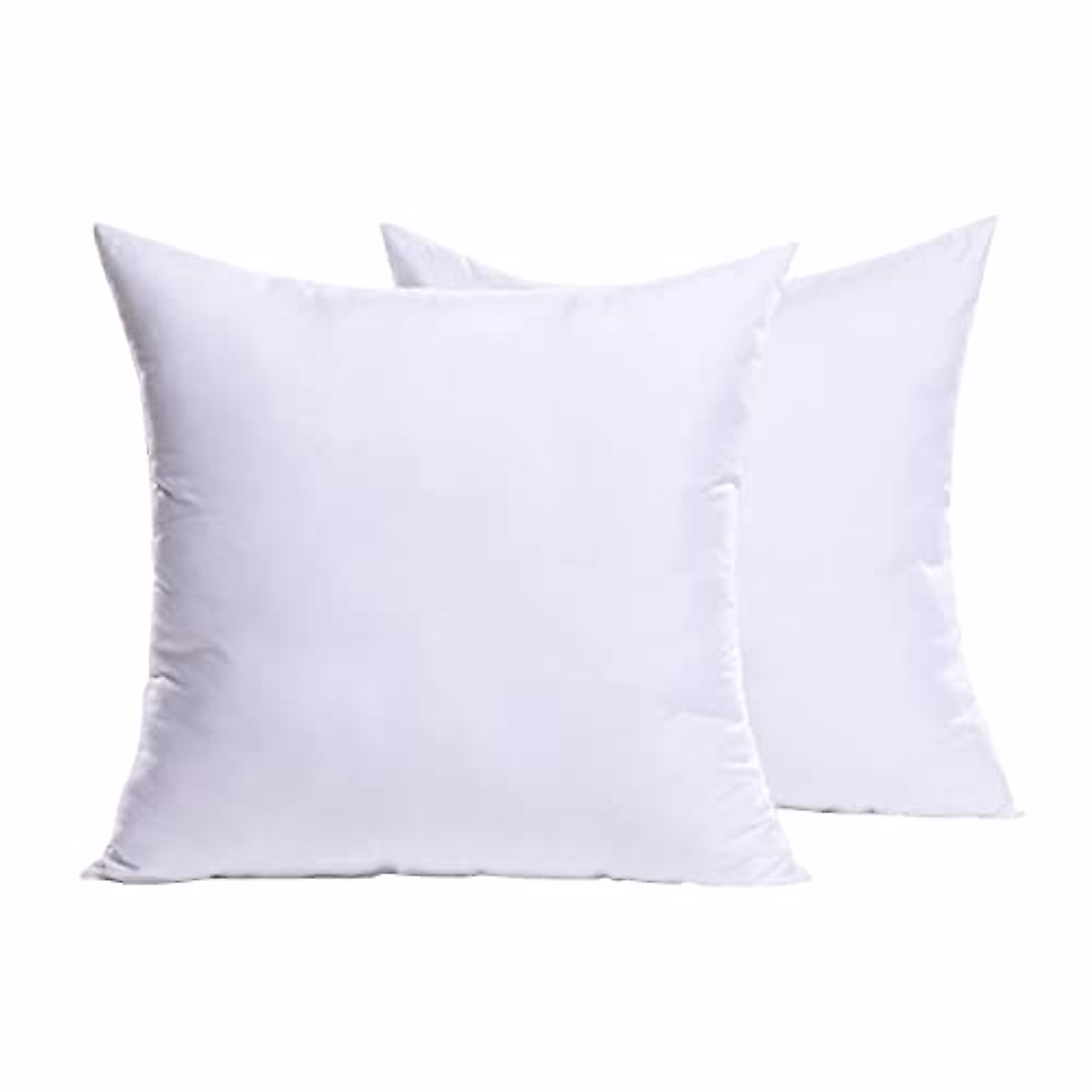 MIULEE 20 x 20 Pillow Inserts (Set of 2) - Throw Pillows Insert Hypoallergenic Premium Pillow Stuffer Square Form for Decorative Cushion Bed Couch Sofa