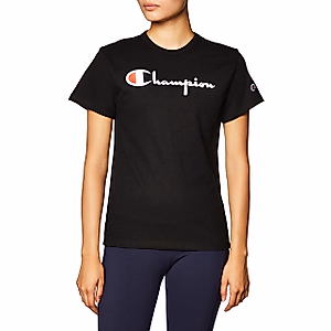 Champion Women's The Heritage Tee, CERTAIN PEACH, SMALL