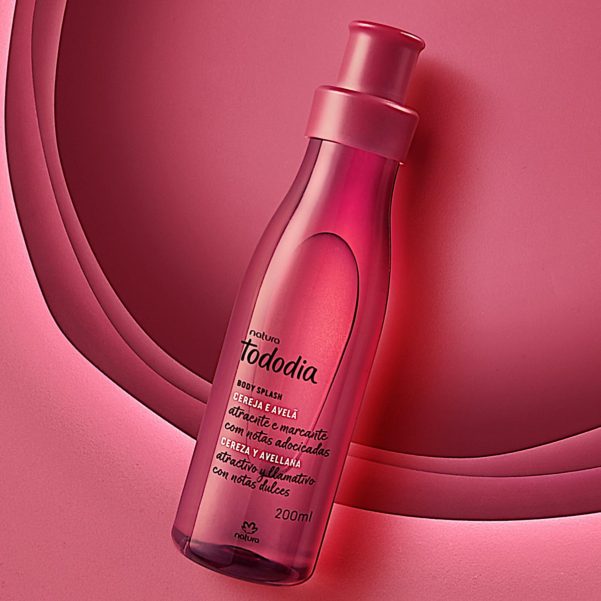 natura Cereja e Avela Body Splash tododia Cherry and Hazelnut Body Spray 200 ml