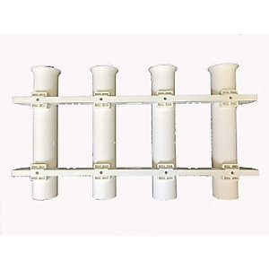 KUFA Sports Heavy Duty 4 Pole Tube Assembly Rack Fishing Rod Holder RH12