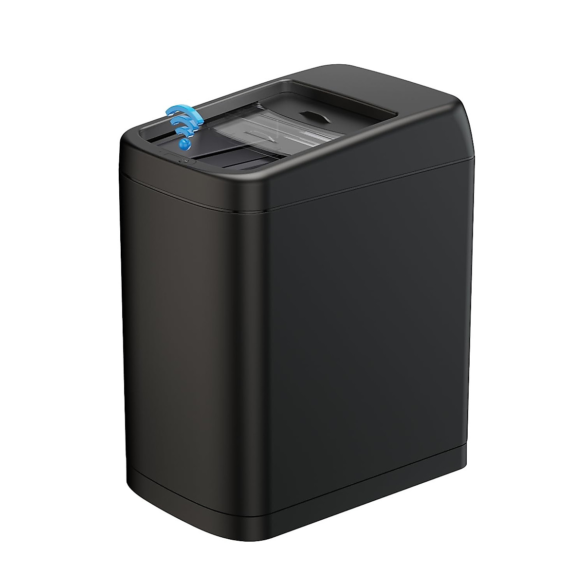 ELLO&ALLO Garbage Can 8 Gallon 30 Liter Kitchen Motion Sensor Trash Can Automatic Touch Free High-Capacity with Lid Black Waste Bin
