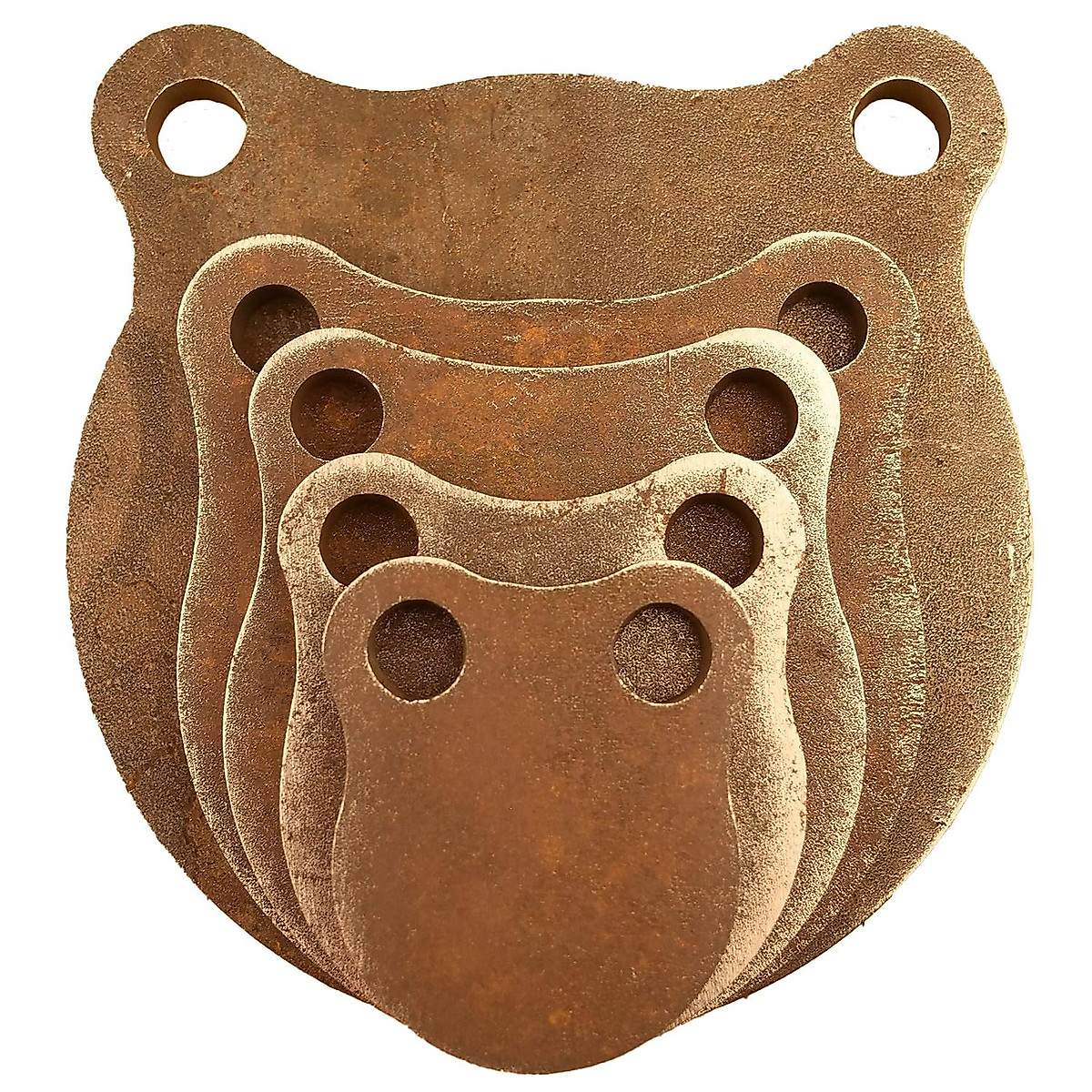 1/2" Thick AR500 Steel Shooting Targets 3" 4" 5" 6" 8" Gong Set
