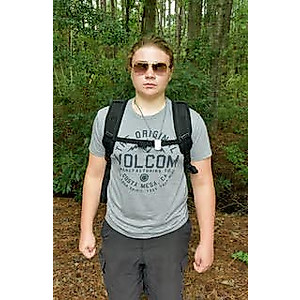 US Survival Solutions Bulletproof Backpack - Durable College & School Backpack | Waterproof Travel Backpack | Gift for Men, Women, Boys, Girls & Students, Black