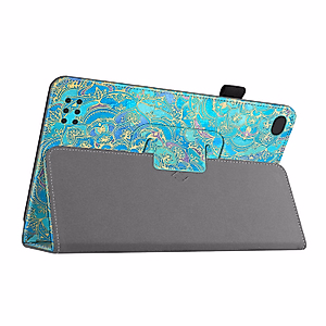 Fintie Folio Case for Kindle Fire 1st Generation -Slim Fit Stand Leather Cover for Amazon Kindle Fire 7" Tablet (Will only fit Original Kindle Fire 1st Gen-2011 Release, no Rear Camera),Shades of Blue