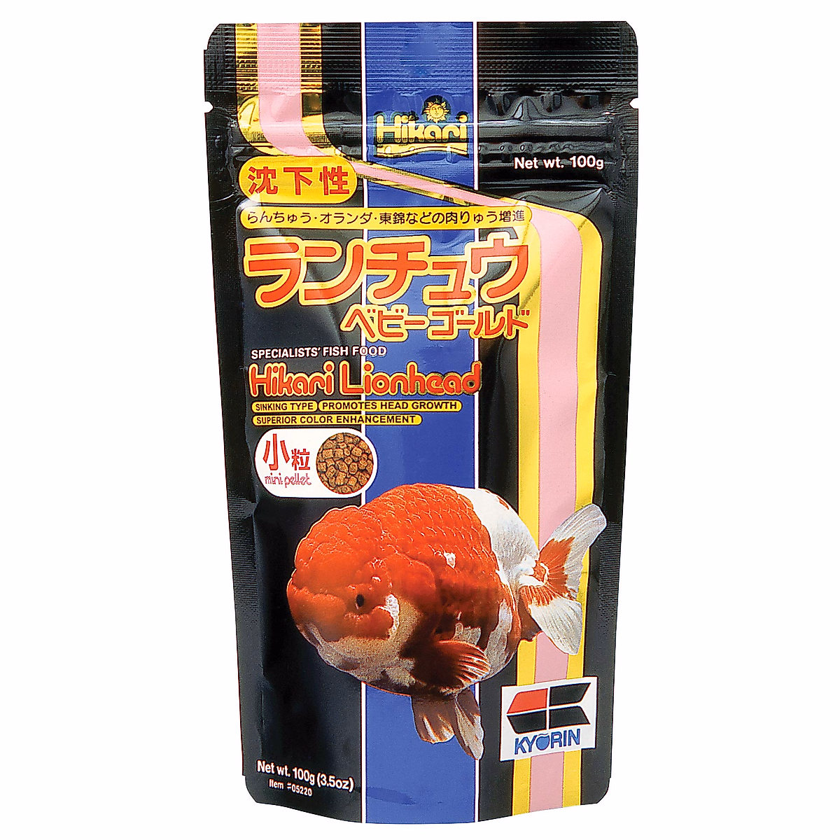 Hikari Lionhead Sinking Mini Pellets, 3.5 ounces