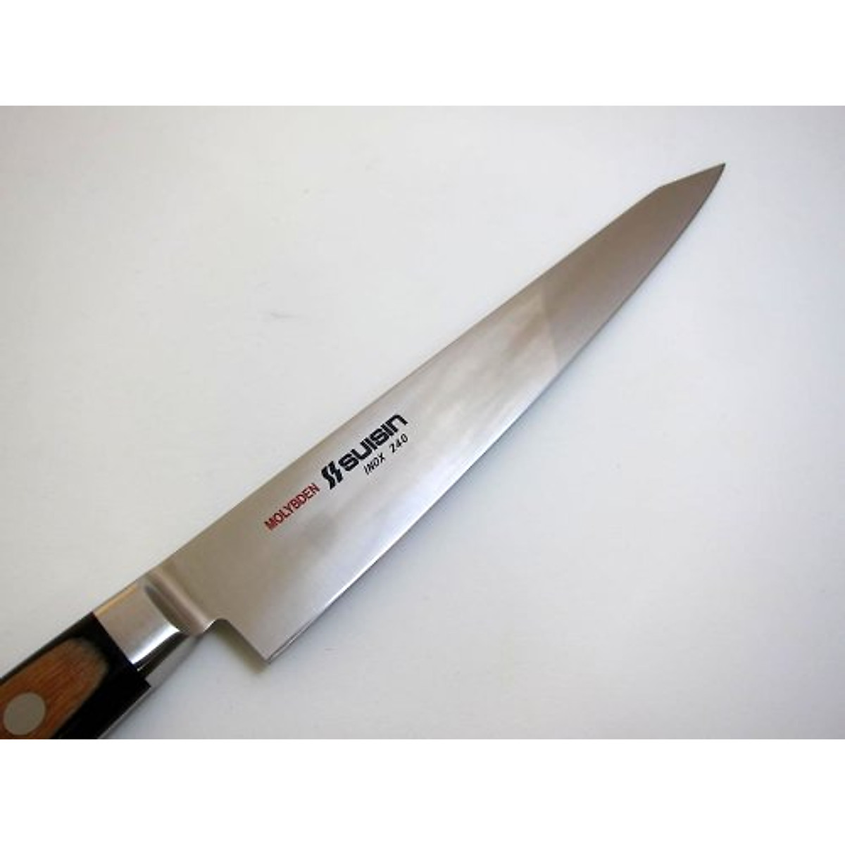Houcho.com Suisin Inox Western-Style Knife Series, Genuine Sakai-Manufactured, Inox Steel 9.4" (240mm) Sujihiki Knife