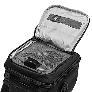 Lowepro ProTactic TLZ 75 AW DSLR toploader - Expand to Hold up to 24-70mm f/2.8 and Lens Hood with Portrait Grip - Camera Gear to Personal belongings - for DSLR Like Canon 5D, Black - LP37279-PWW