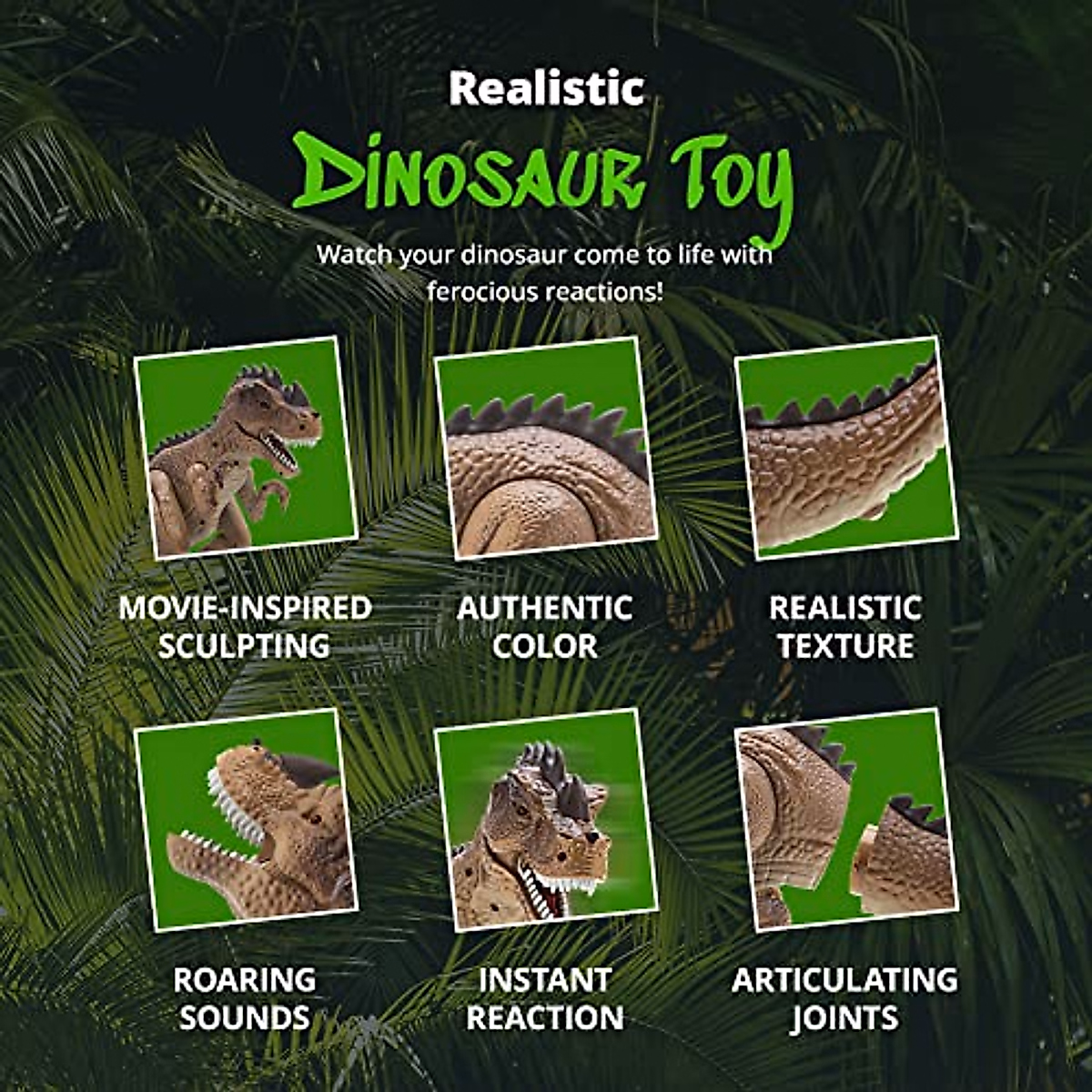 Greenbo Dinosaur Toys Jurassic T Rex Battle Attack Shooting Action Figure Multifunction Realistic Cool Walking RC Tyrannosaurus Rex Toy Good Dinosaur Toys for Kids Boys Girls 3up