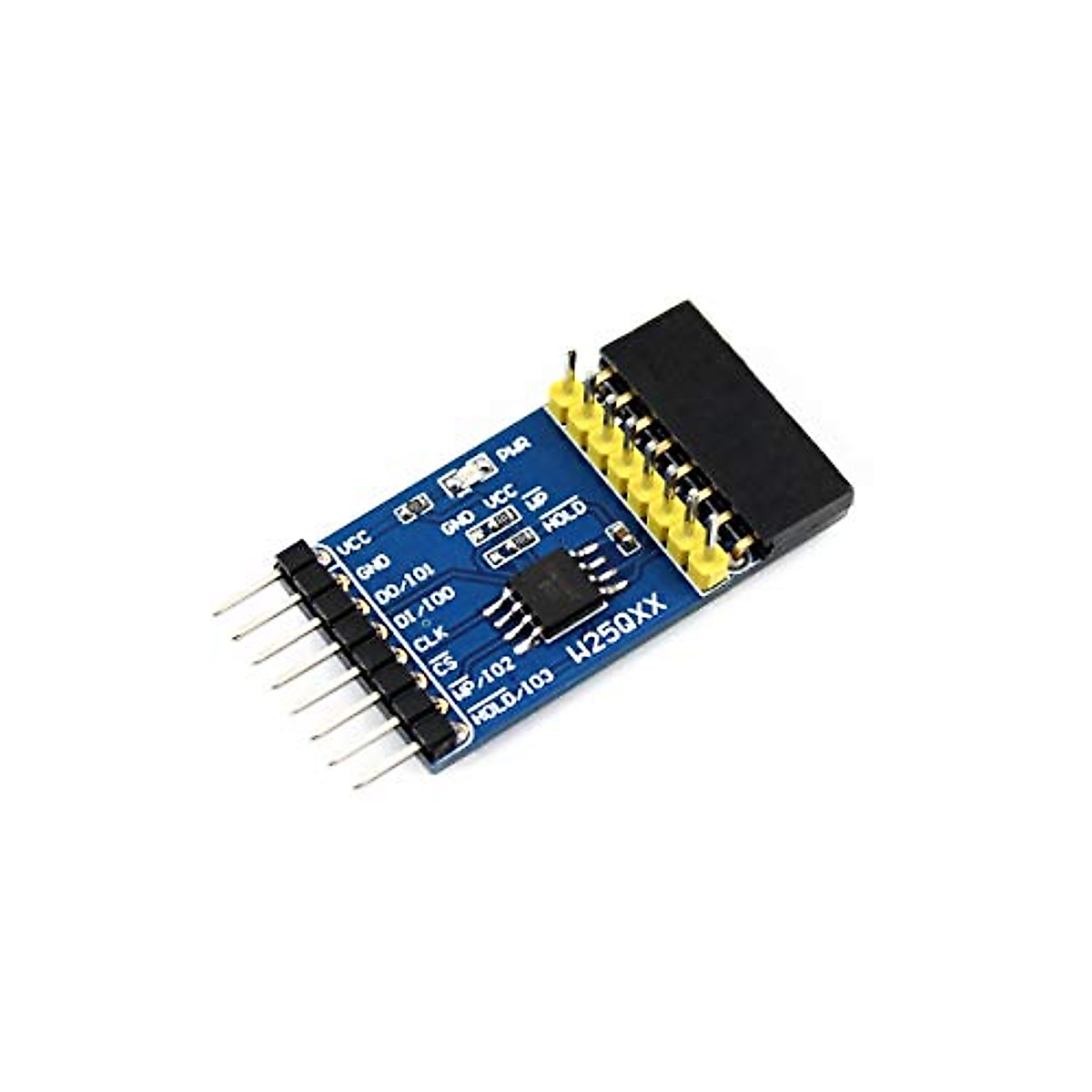 Waveshare Onboard Serial NOR Flash Memory W25Q128JV DataFlash Module Supports STM32F7 Series Quad-SPI Interface