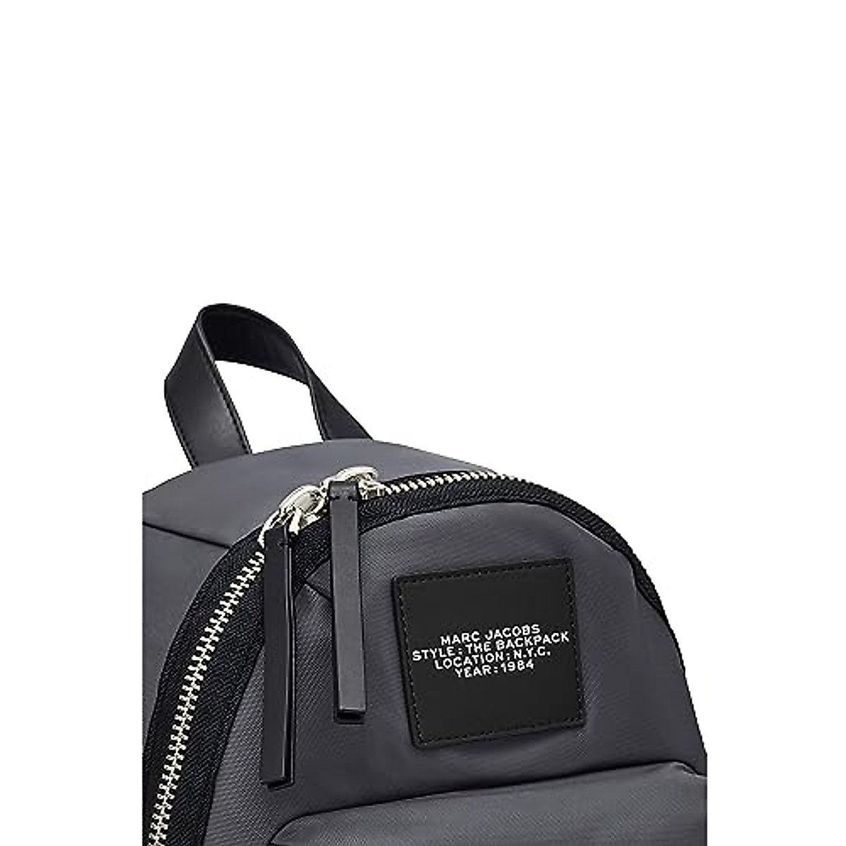 Marc Jacobs The Biker Nylon Medium Backpack Dark Shadow One Size