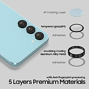 [Dome Camera Ring type] Galaxy S23 & S23 Plus Camera Protector by Whitestone [One Touch Installation] - 1 Pack