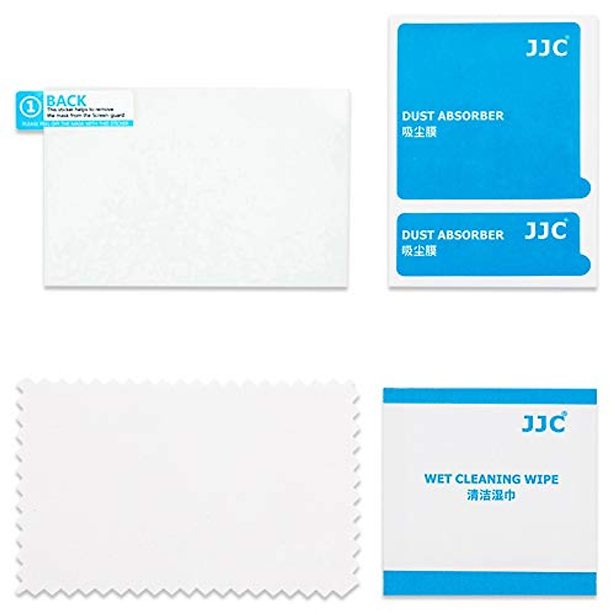 JJC Anti-Scratch Tempered Glass Camera Screen Protector Cover for Fujifilm X100V X-T4 XT4 X-E4 XE4 Digital Camera Screen Protection