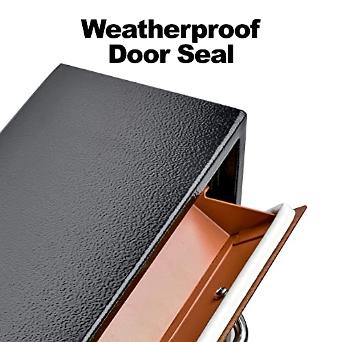 Mail Boss 7420 High Security Steel Locking Wall Mounted Mailbox - Office Drop Box - Comment Box - Letter Box - Deposit Box, Alpine White