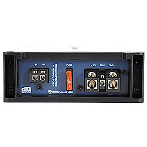 Rockville SK510 PACKAGE 10" 1200w Loaded K5 Car Subwoofer Enclosure+DB11 Amp