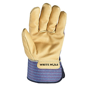Wells Lamont Heavy Duty Work Gloves with Leather Palm (Wells Lamont 3300XL), Palomino, X-Large (Pack of 1)