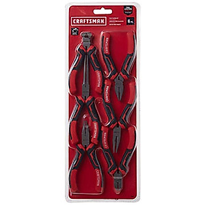 CRAFTSMAN Pliers, 6Piece Mini Set with Pouch (CMHT81716)